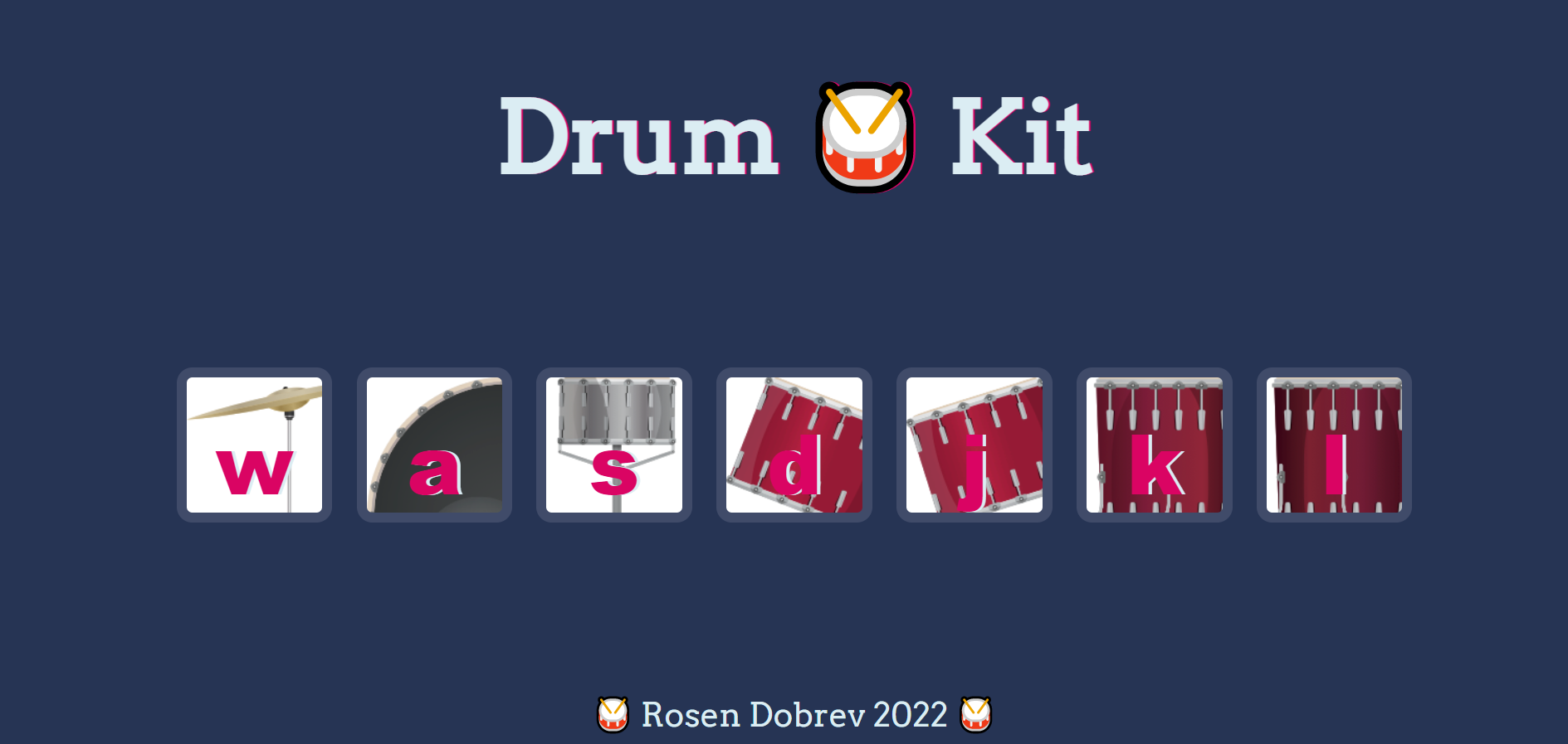GitHub - RosenDobrev10/Drum-Kit: Play your favorite melody