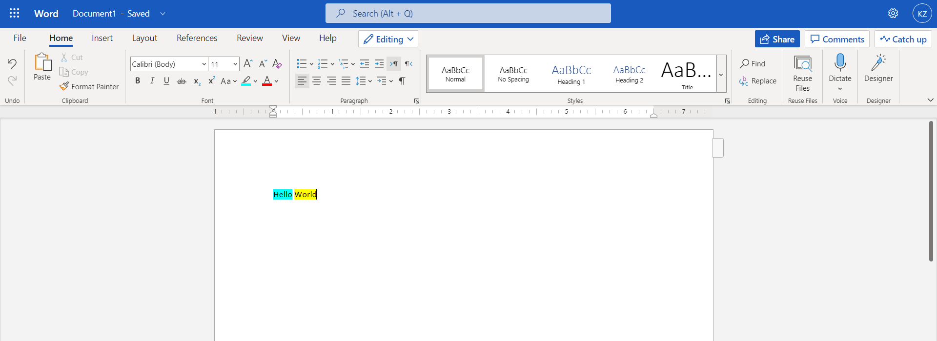 Text highlighting resets to default yellow color even if you change it ...