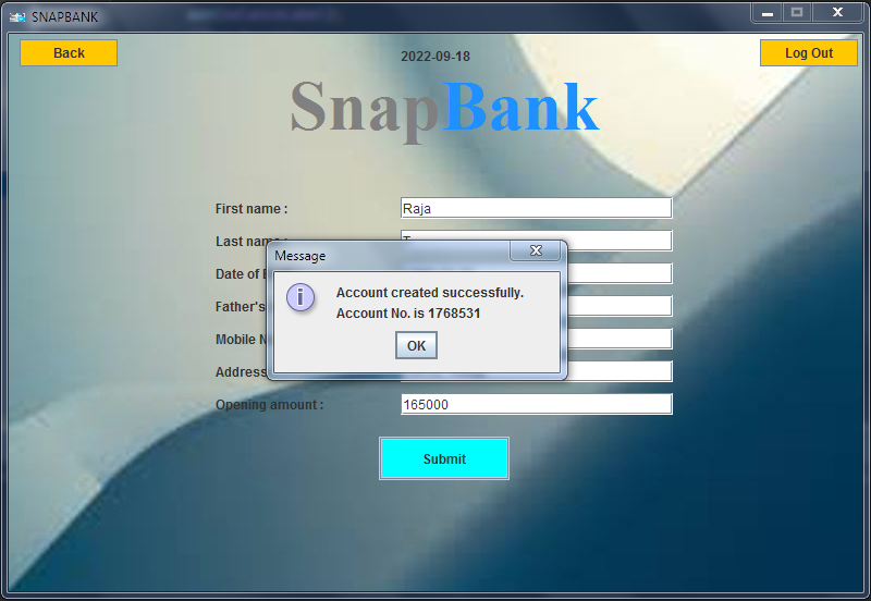 GitHub - starc7/SnapBank