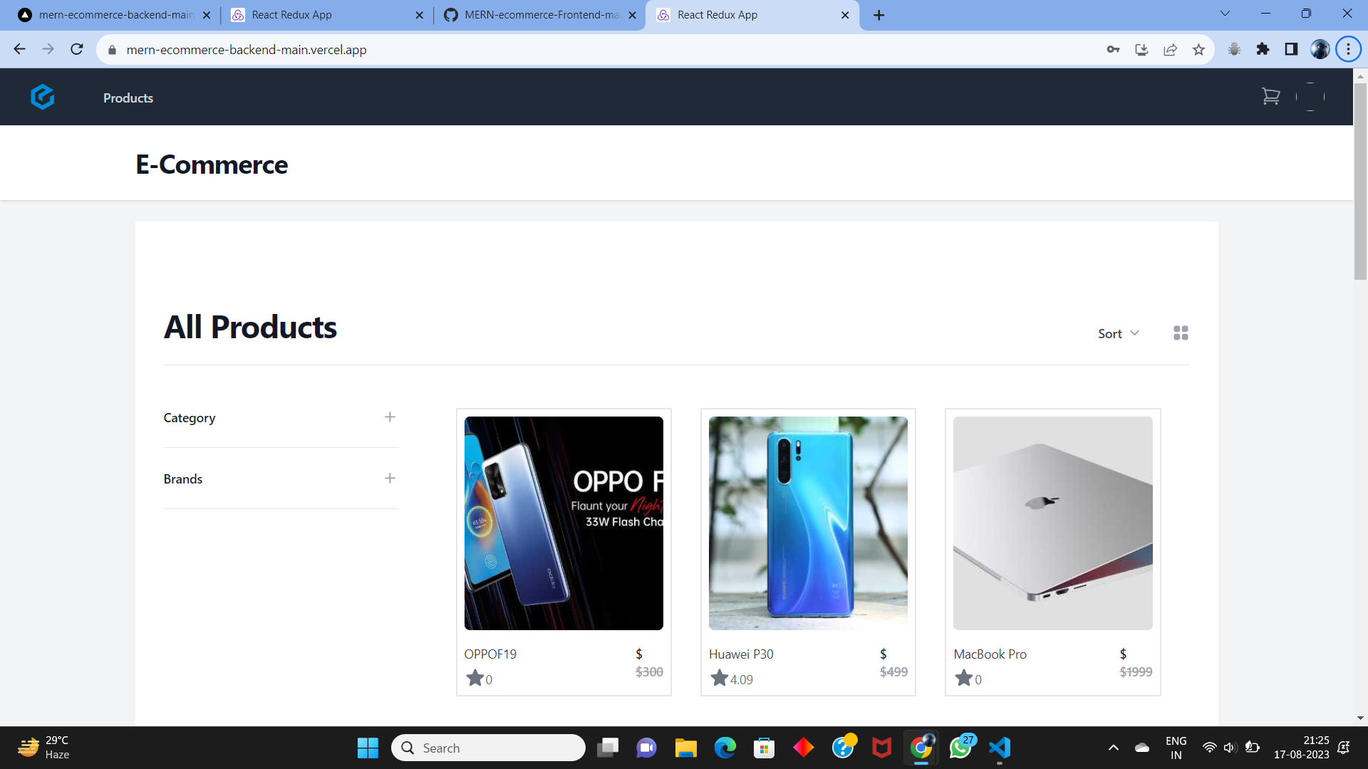 GitHub - Cshiva773/MERN-ecommerce-Frontend-main: E-commerce Website link