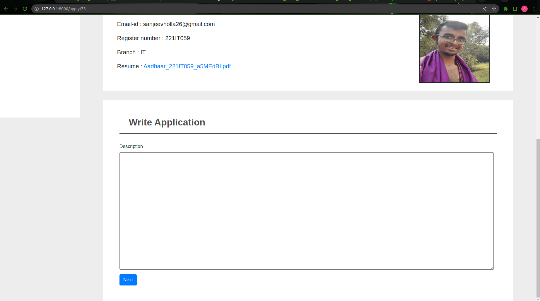 GitHub - sanjeevholla26/IRIS_Rec23_221IT059_Django