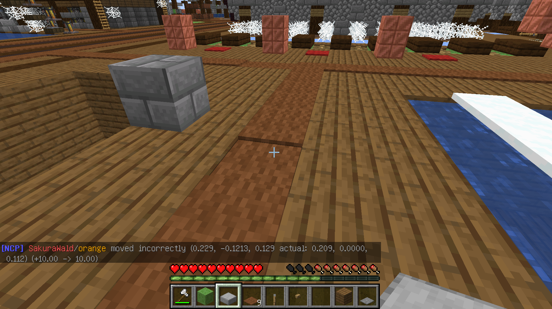 Intave is wrongfully when a player sprint & jump on a carpet ground. · Issue #202 · intave ...