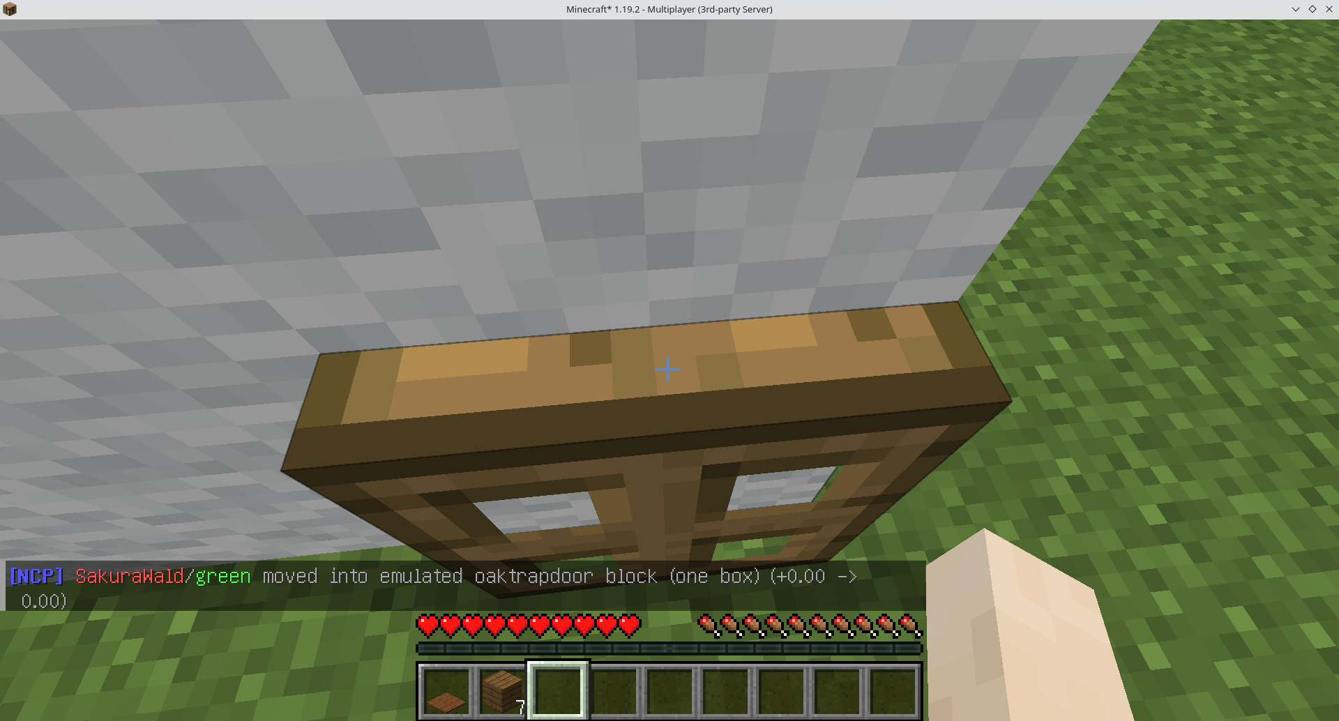 Intave is wrongfully when a player change the state of trap-door/wooden-door/iron-door · Issue ...
