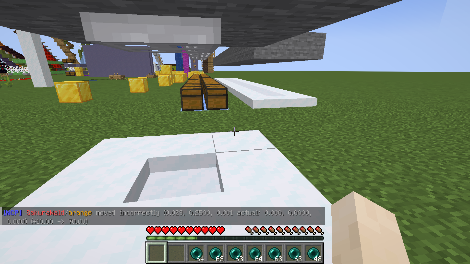 Intave is wrongfully whne sneak & jump when there is a trap-door overhead. · Issue #204 · intave ...