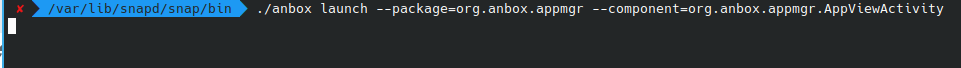 No response while trying to launch the default activity · Issue #2112 · anbox/anbox · GitHub