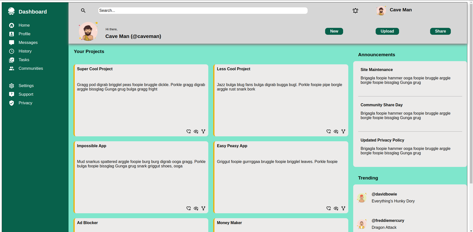 GitHub - Melanie-J-Baker/Admin-Dashboard: Odin Project