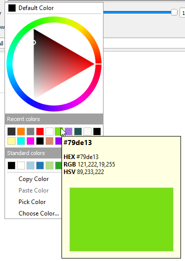 Display descriptive color names in color swatches menu · Issue #51821 ...