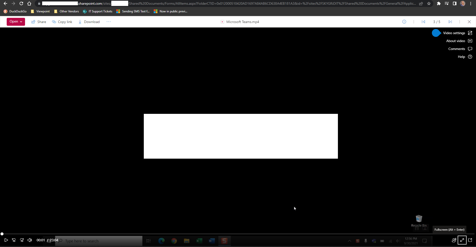 No playlists playing on any PC with any browser · Issue #698 · pnp/custom-learning-office-365 ...
