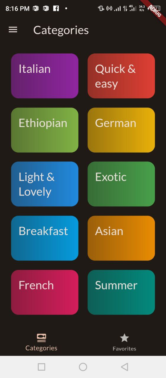GitHub - Dechie/Foods: A flutter foods app