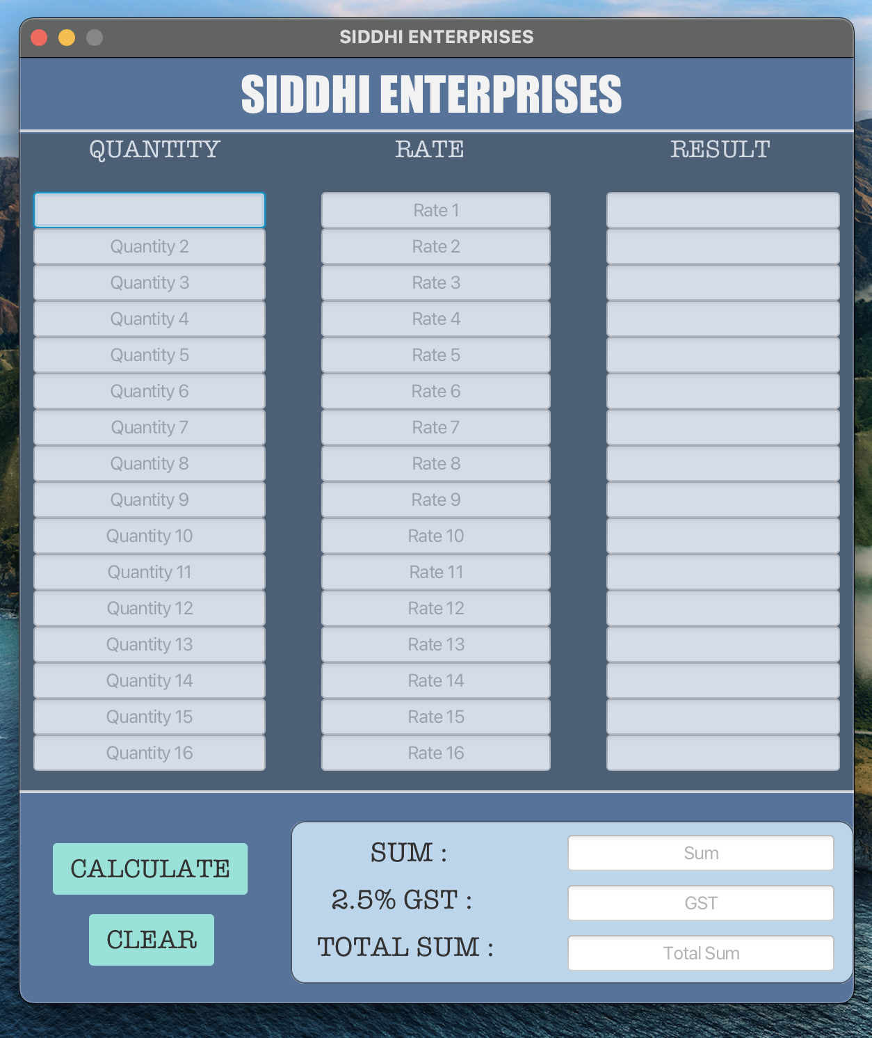 GitHub - rohankanojia25/WorkCalculator: A Calculator App made for my ...