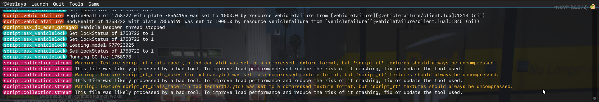 [Bug]: Voertuig respawned hersenloos. · Issue #1445 · Tedeapolis/development · GitHub