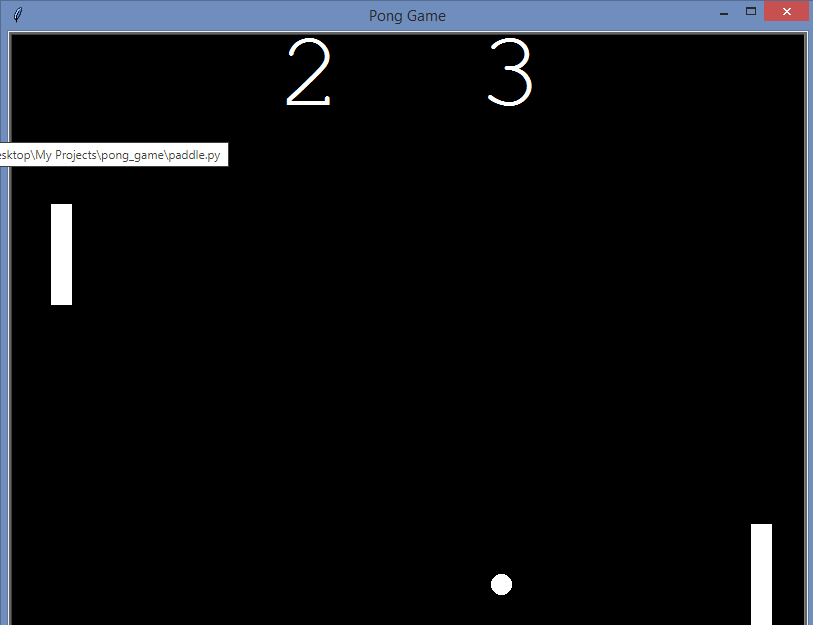 GitHub - itsAnkitpy/Pong-game-with-Turtle: It was fun making one of the ...