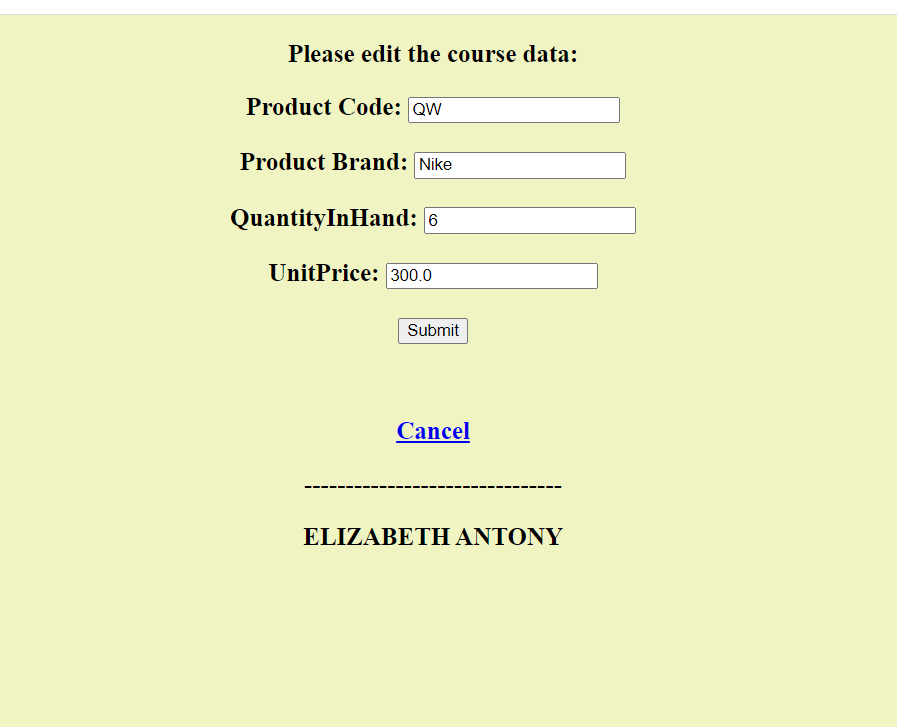 GitHub - Liz-Antony/Shopping-Cart-Project