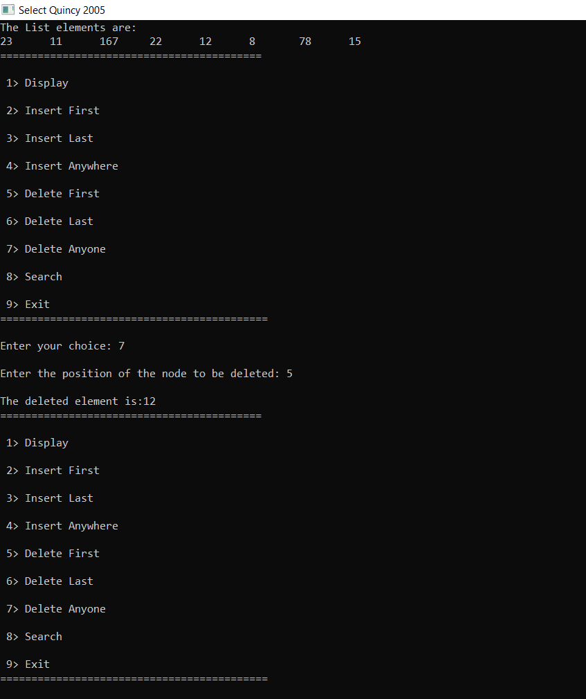 GitHub - Liz-Antony/Single-Linked-List-Operations