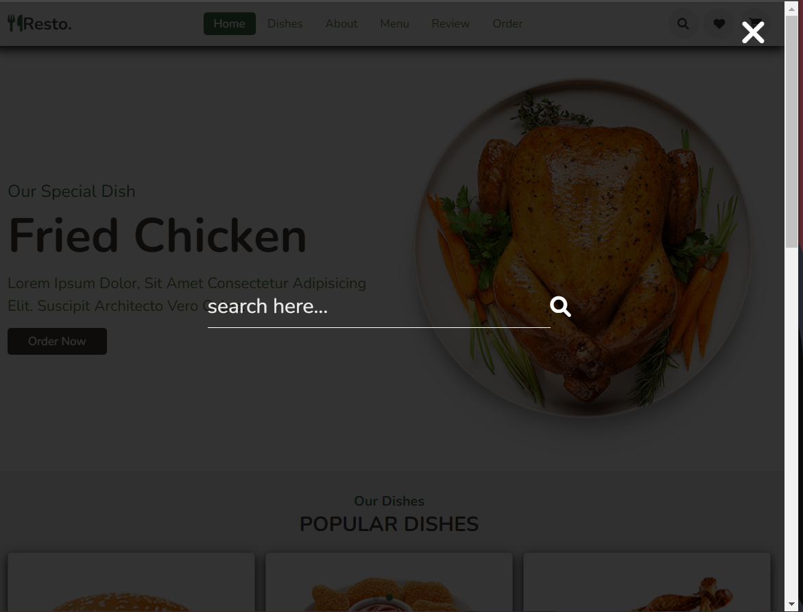 GitHub - Oussema-Lahami/Responsive-Food-Website: Responsive cloned food website with HTML , CSS ...