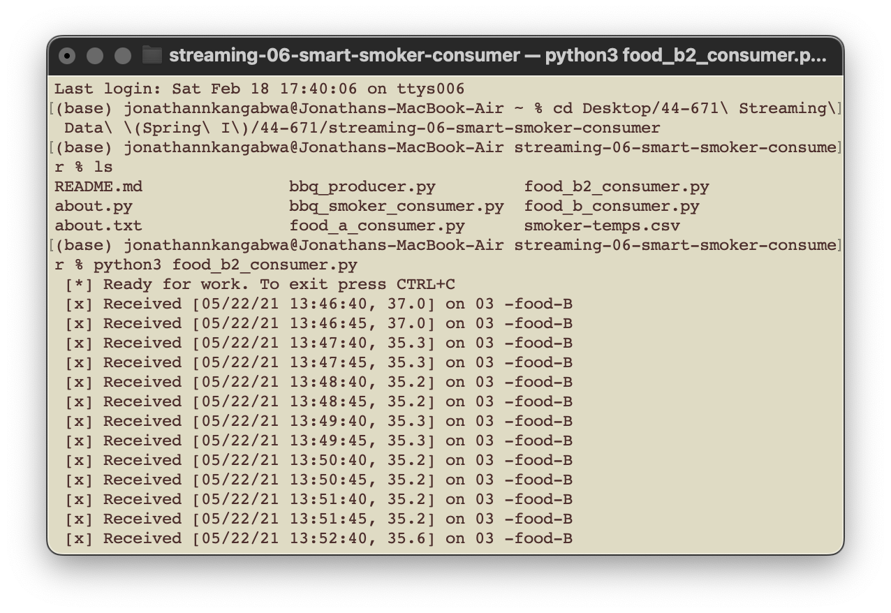 GitHub - jonagitsdata/streaming-06-smart-smoker-consumer: Continuation ...