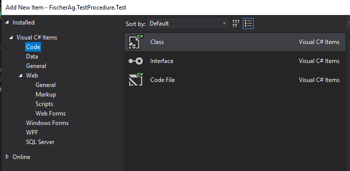 XUnit template in right category · Issue #3 · mbc-engineering ...