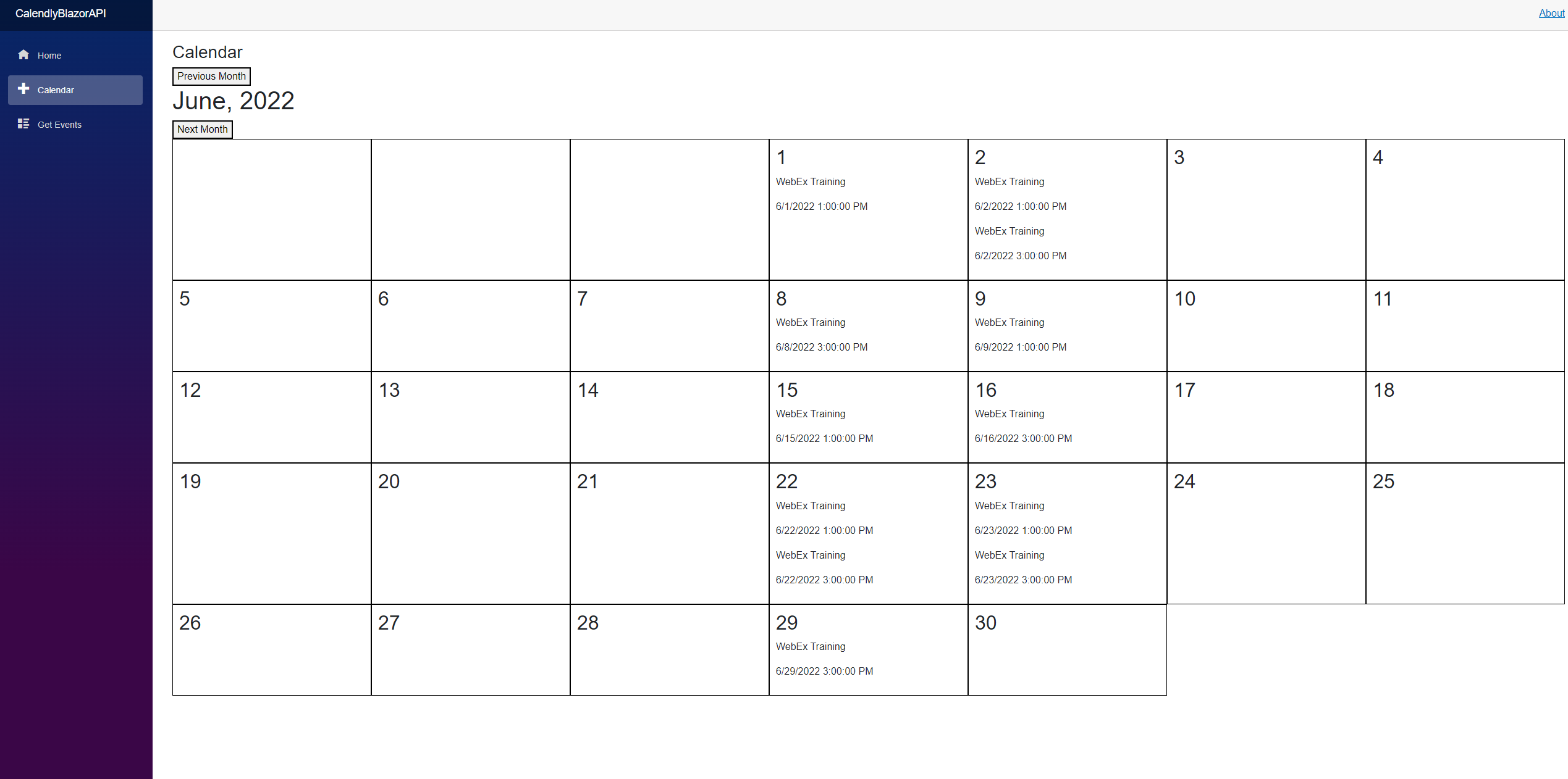 GitHub - MichelJurado/CalendlyBlazorAPI: This project uses the Calendly ...
