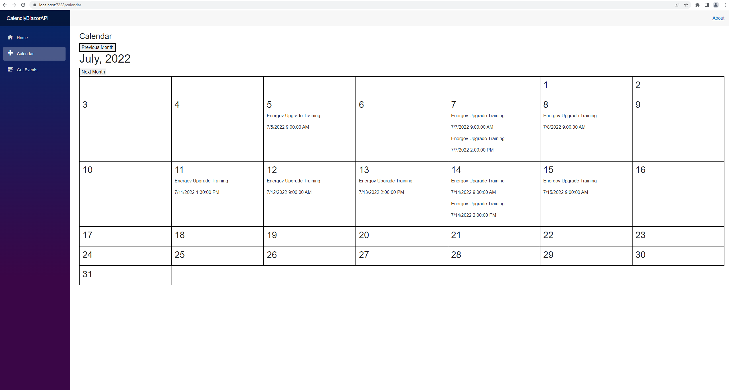 GitHub - MichelJurado/CalendlyBlazorAPI: This project uses the Calendly ...