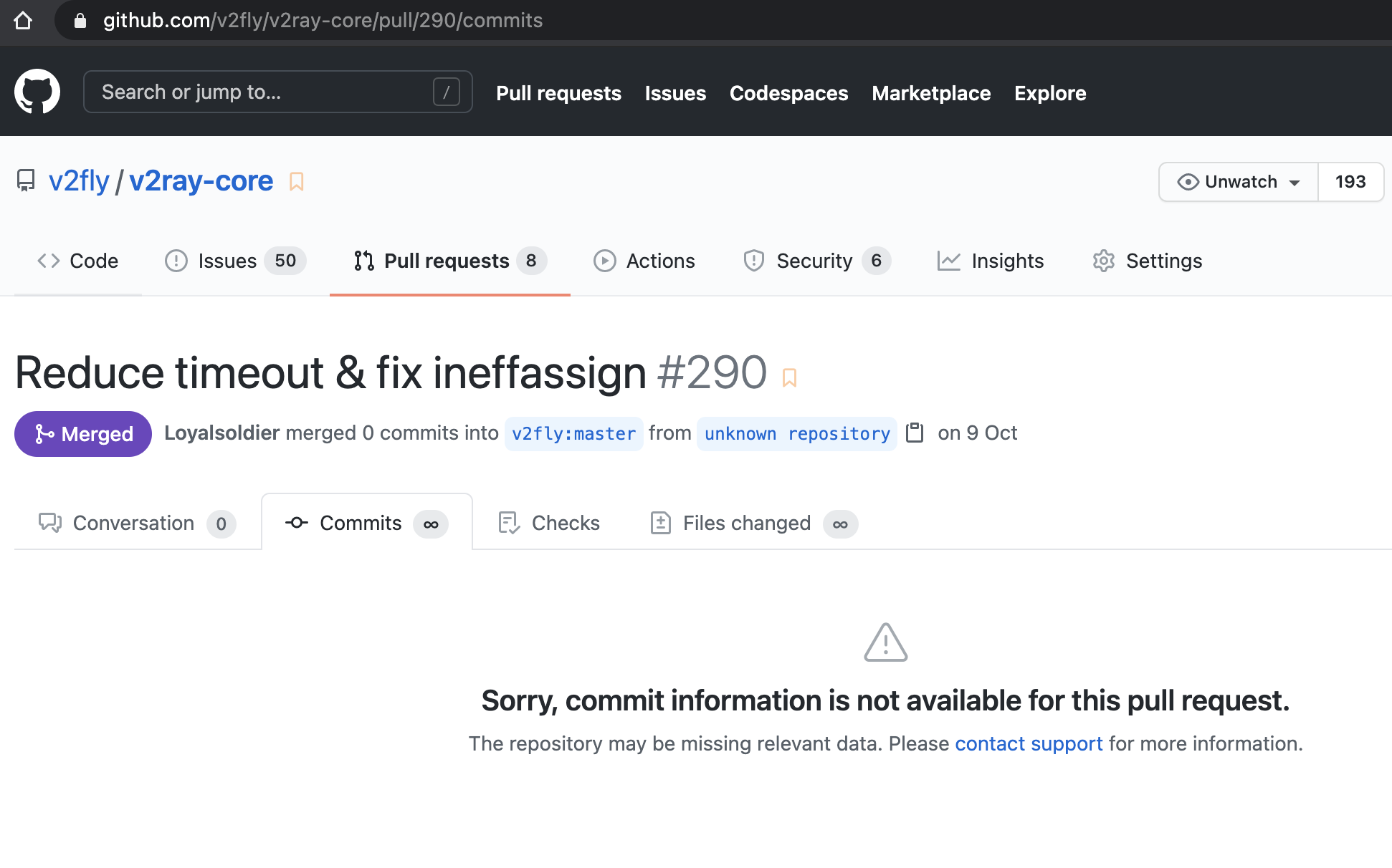 重新整理 git 日志 · Issue #449 · v2fly/v2ray-core · GitHub