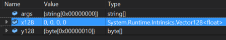 Make Vector64 , Vector128 , and Vector256 work with the debugger ...