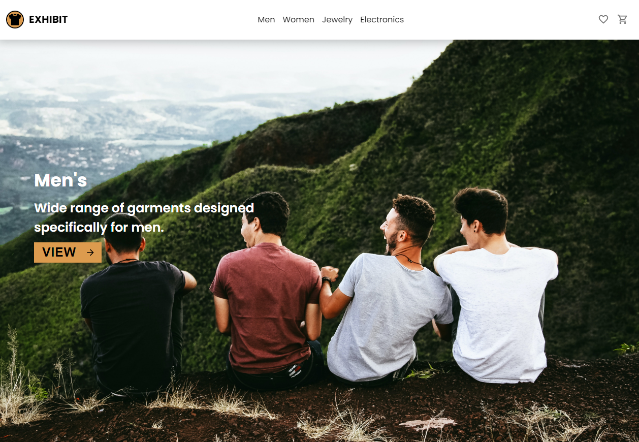 GitHub - allanjmes/React-Ecommerce-Exhibit