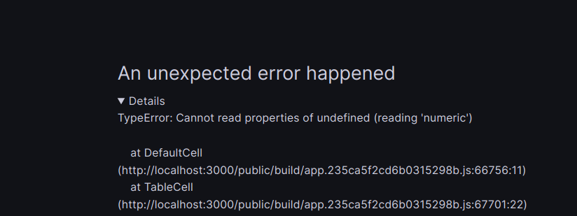 CloudMonitoring: UI Error when Inspecting Data · Issue #63744 · grafana/grafana · GitHub