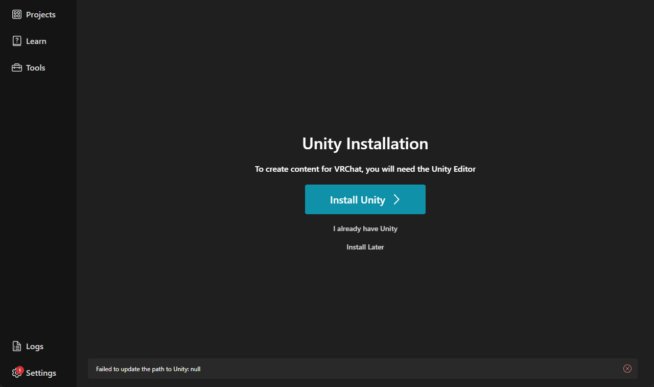 [bug] Vcc And Vpm Cli Doesnt Recognize Unity Editor · Issue 288