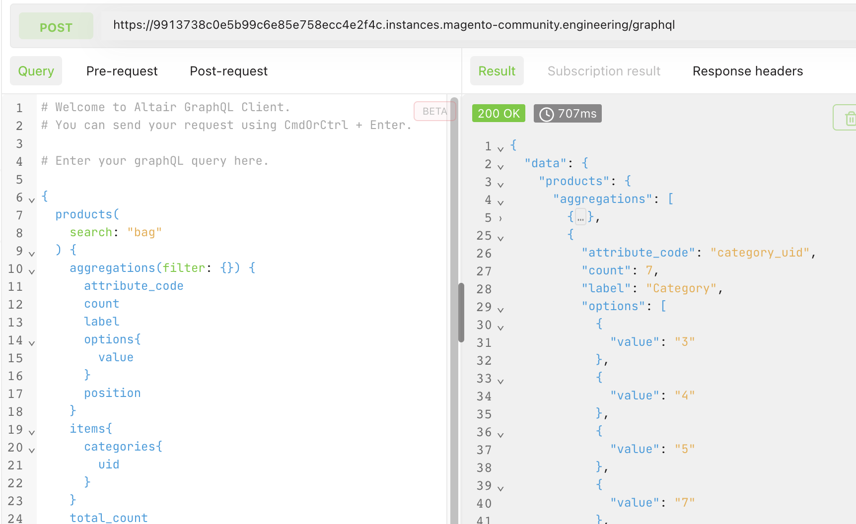 GraphQl product aggregations return category_id instead of category_uid · Issue #36363 · magento ...
