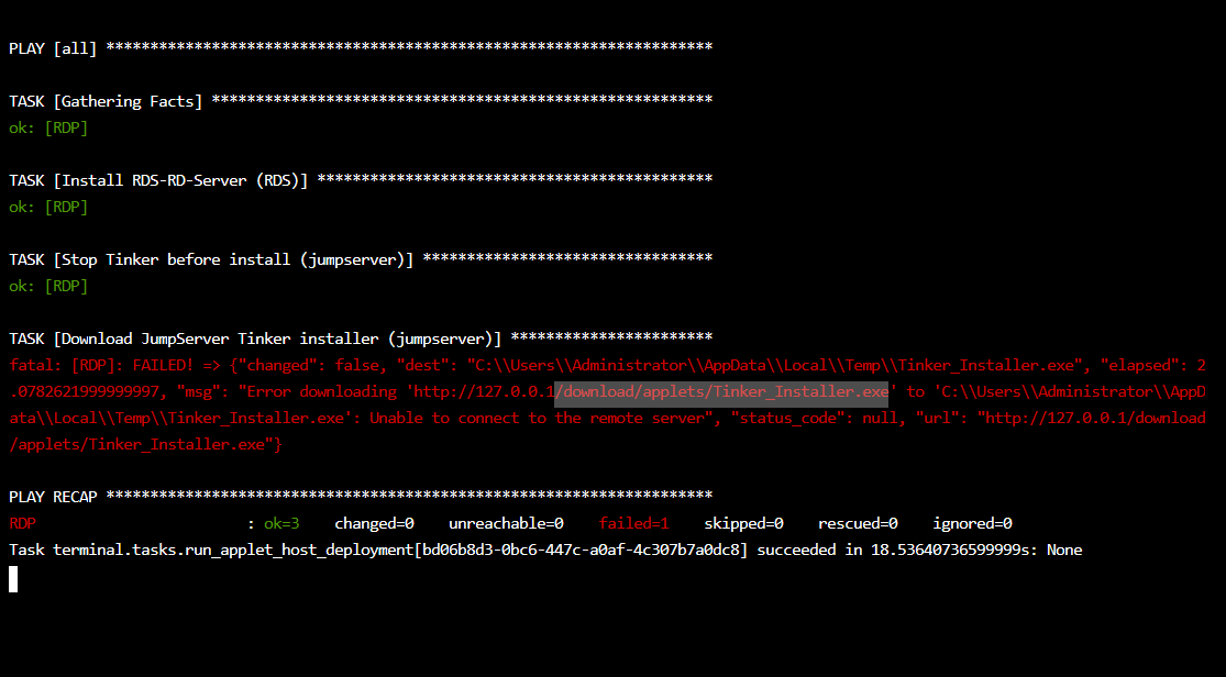 [Question] 初始化部署remote app的时候遇到问题 · Issue #10092 · jumpserver/jumpserver · GitHub