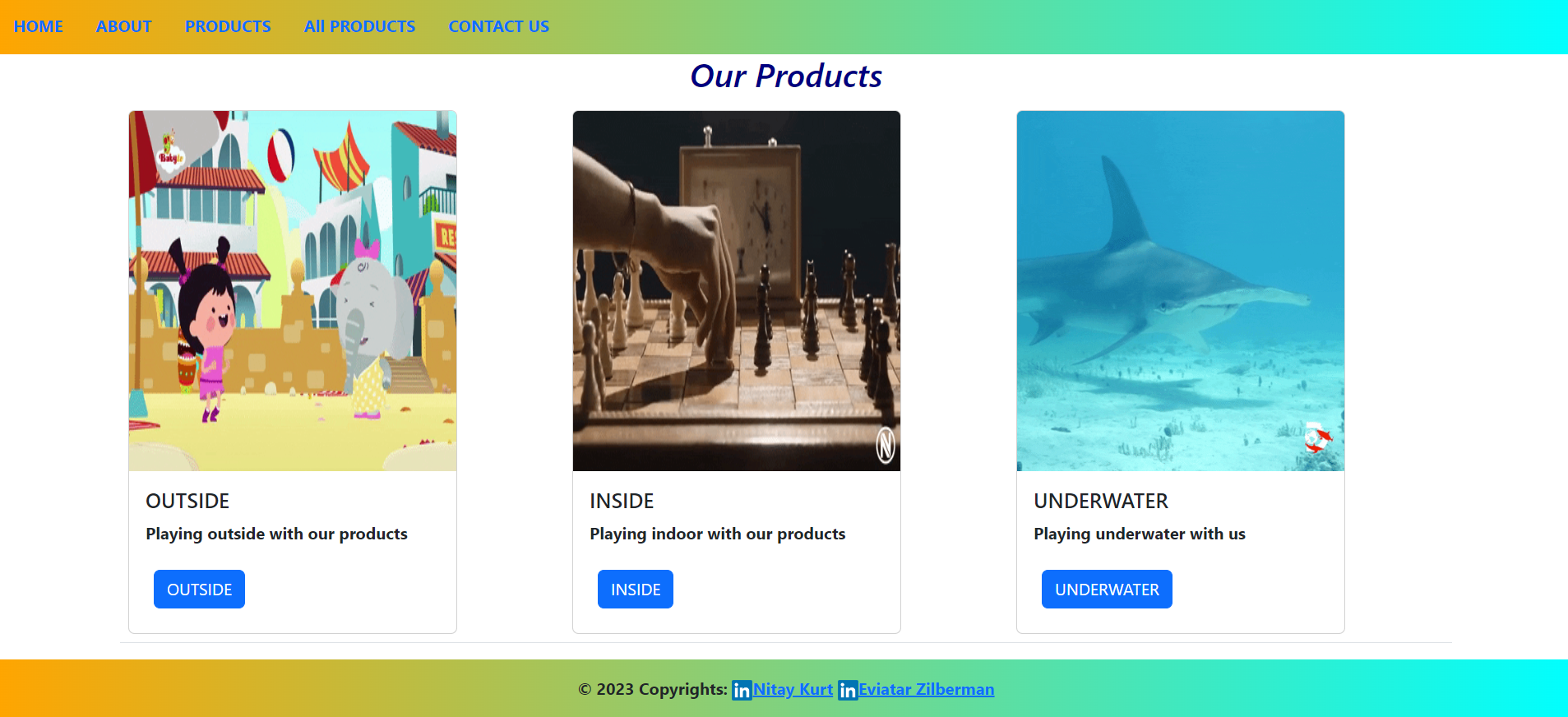 GitHub - NitayKurt/REACT-FINAL-PROJECT: React project Eviatar && Nitay