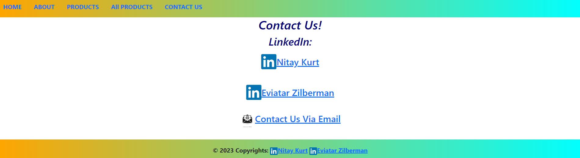 GitHub - NitayKurt/REACT-FINAL-PROJECT: React project Eviatar && Nitay
