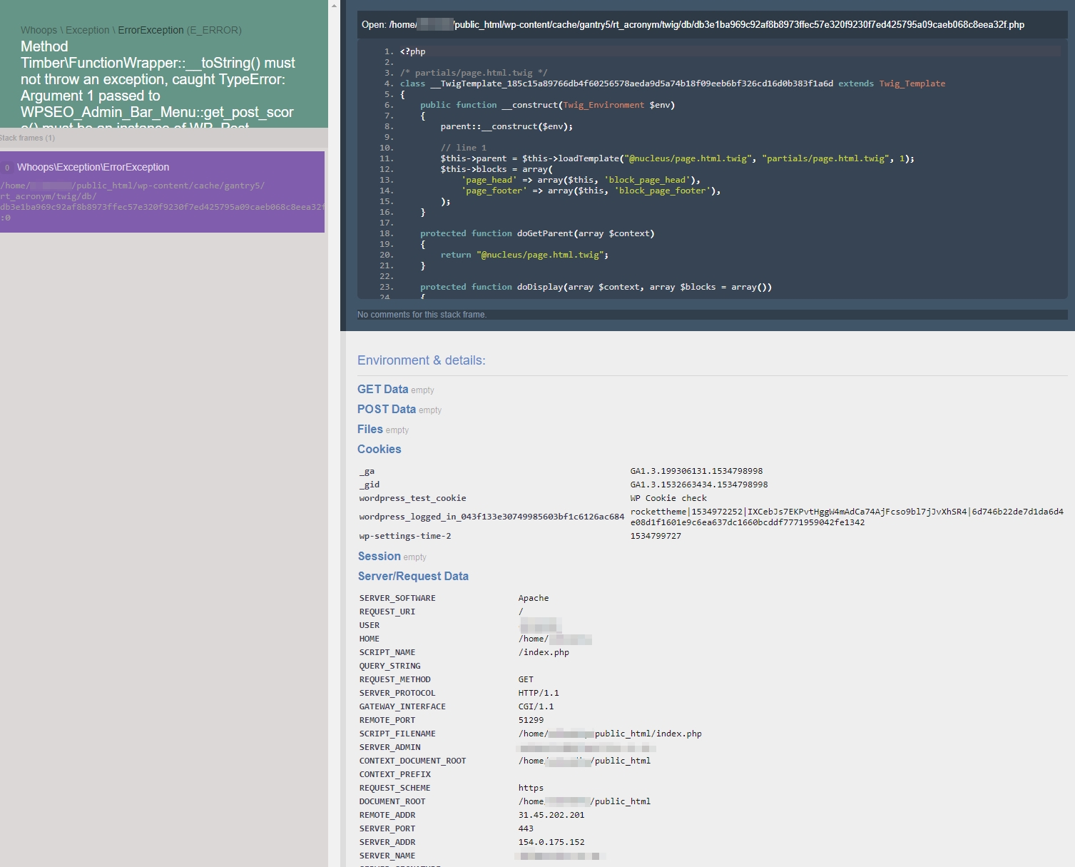 WordPress - Yoast Premium 8 Bug · Issue #2347 · gantry/gantry5 · GitHub