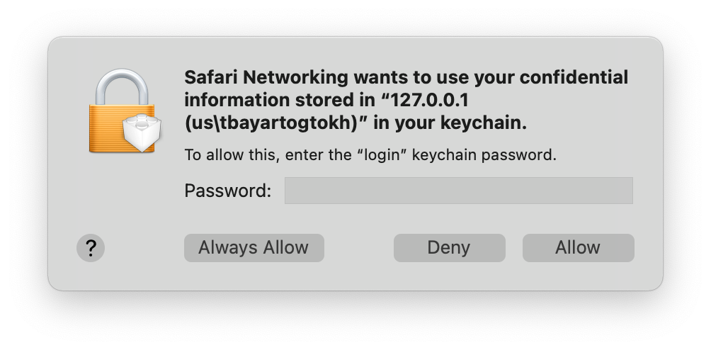 Keychain access prompt on macOS Monterey Beta · Issue #1015 ...