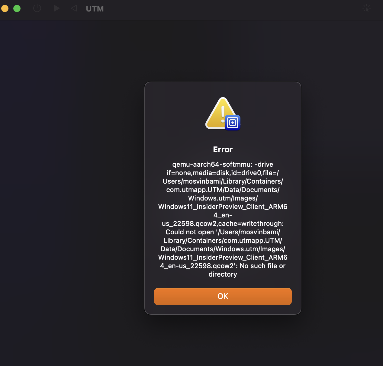 Unable to install Windows 11 on Macbook pro using UTM · Issue #3981 · utmapp/UTM · GitHub