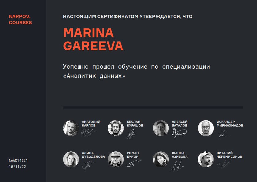 GareevaMarina (Marina Gareeva) · GitHub