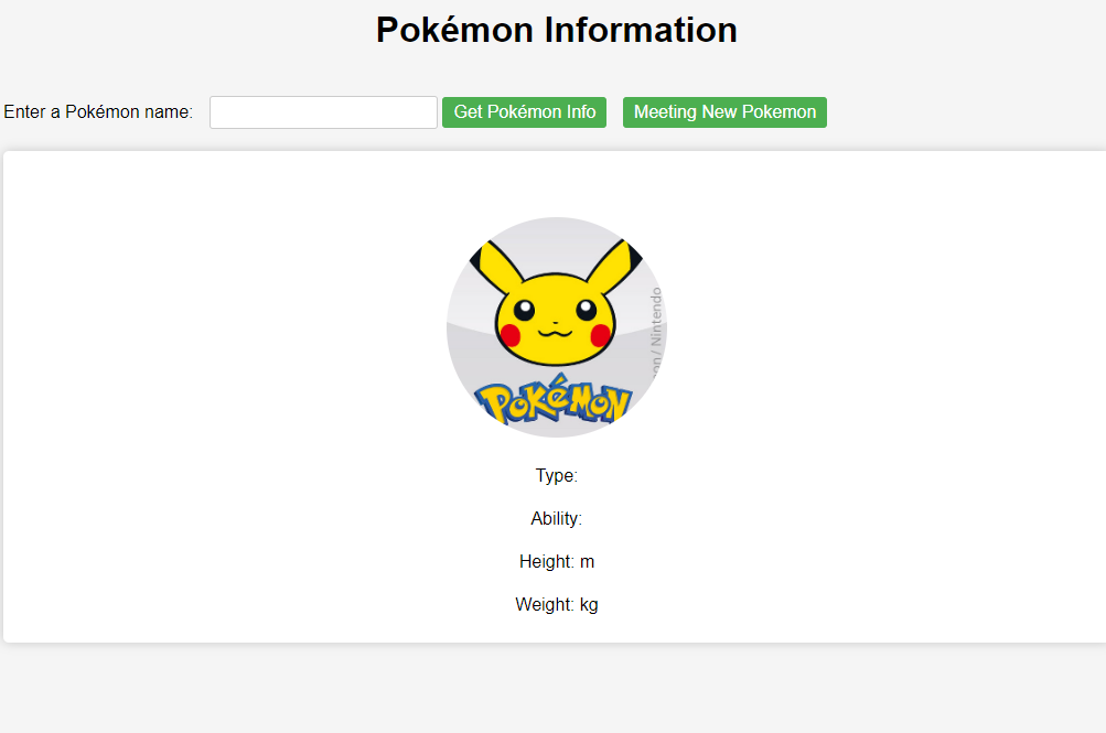 Github Tamaron1820pokedex Application