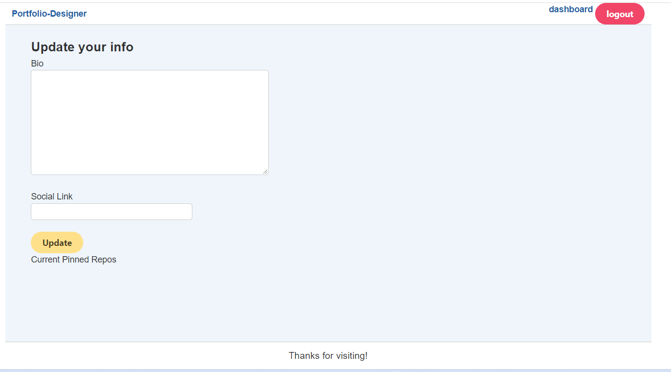 GitHub - eclevela-1234/Portfolio-Designer: An interactive full stack application that loads and ...