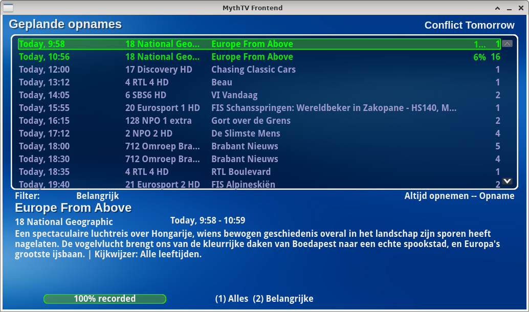 Recording watching progress on recordings list · Issue #331 · MythTV/mythtv · GitHub