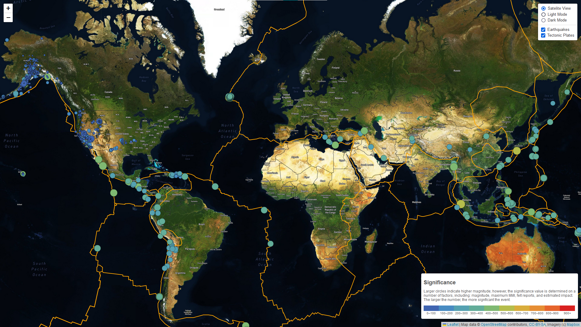 GitHub - SJackson7/Earthquake_Tracker