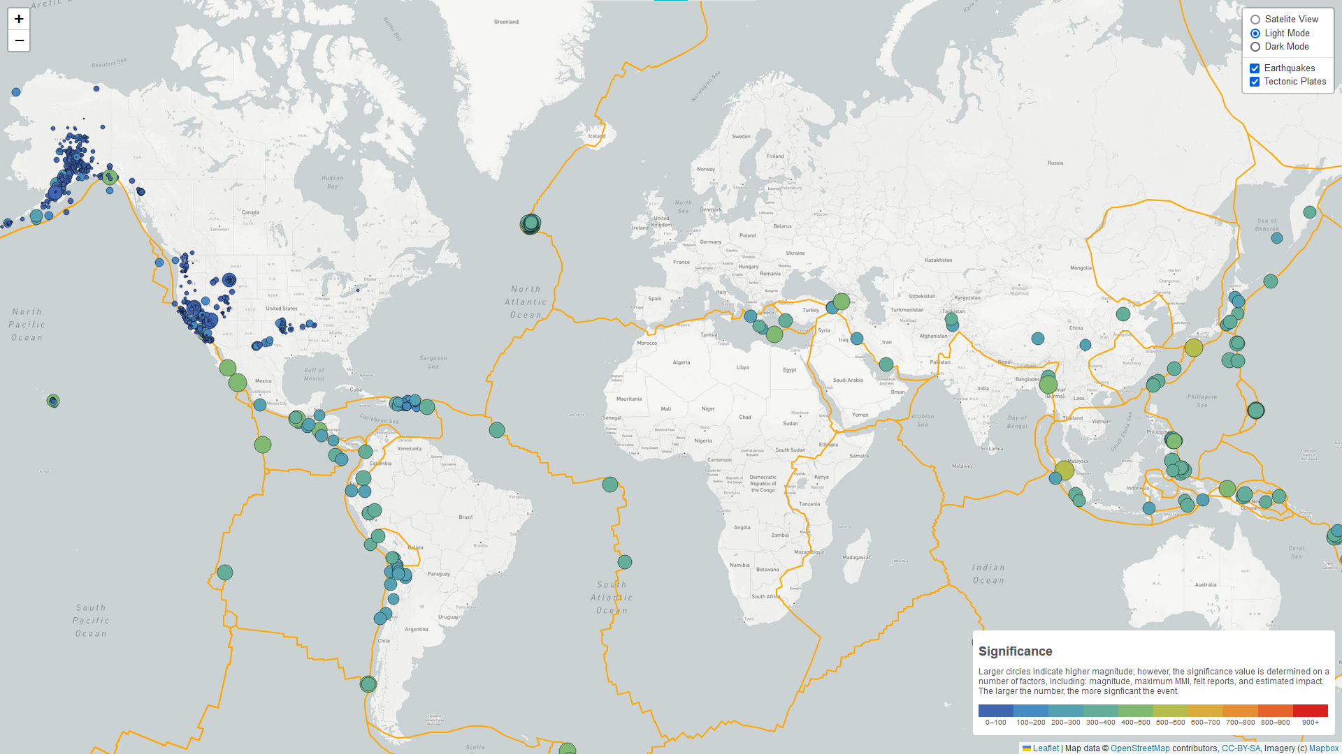 GitHub - SJackson7/Earthquake_Tracker