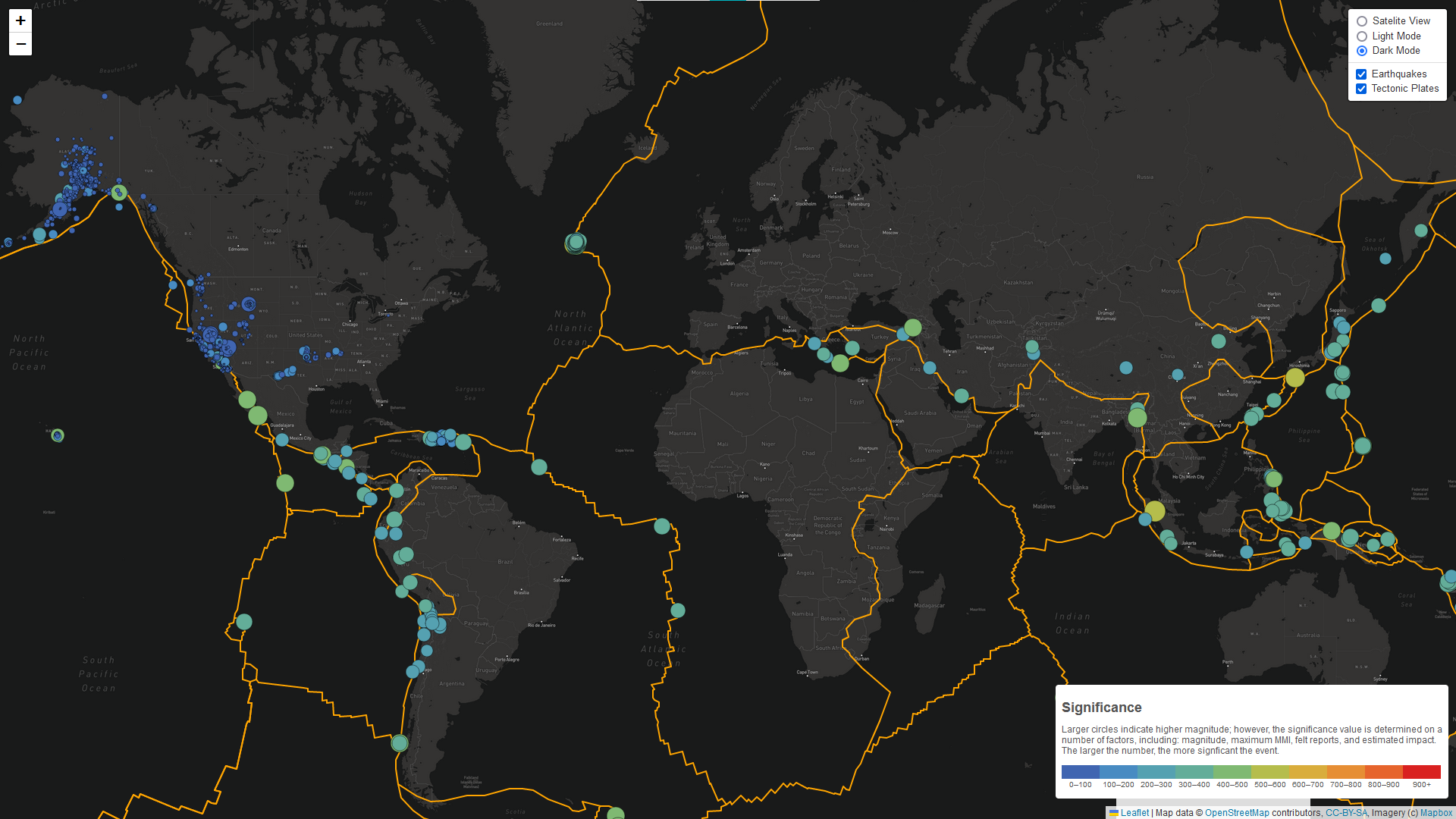 GitHub - SJackson7/Earthquake_Tracker