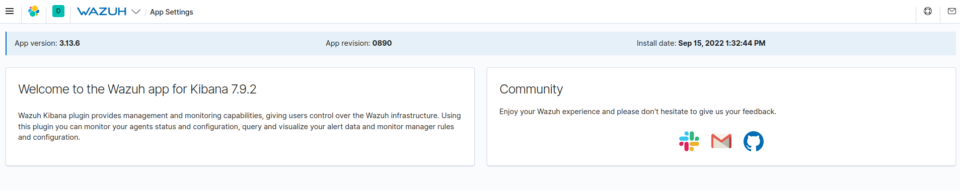 Kibana Release 3136 Testing · Issue 4537 · Wazuhwazuh Dashboard 