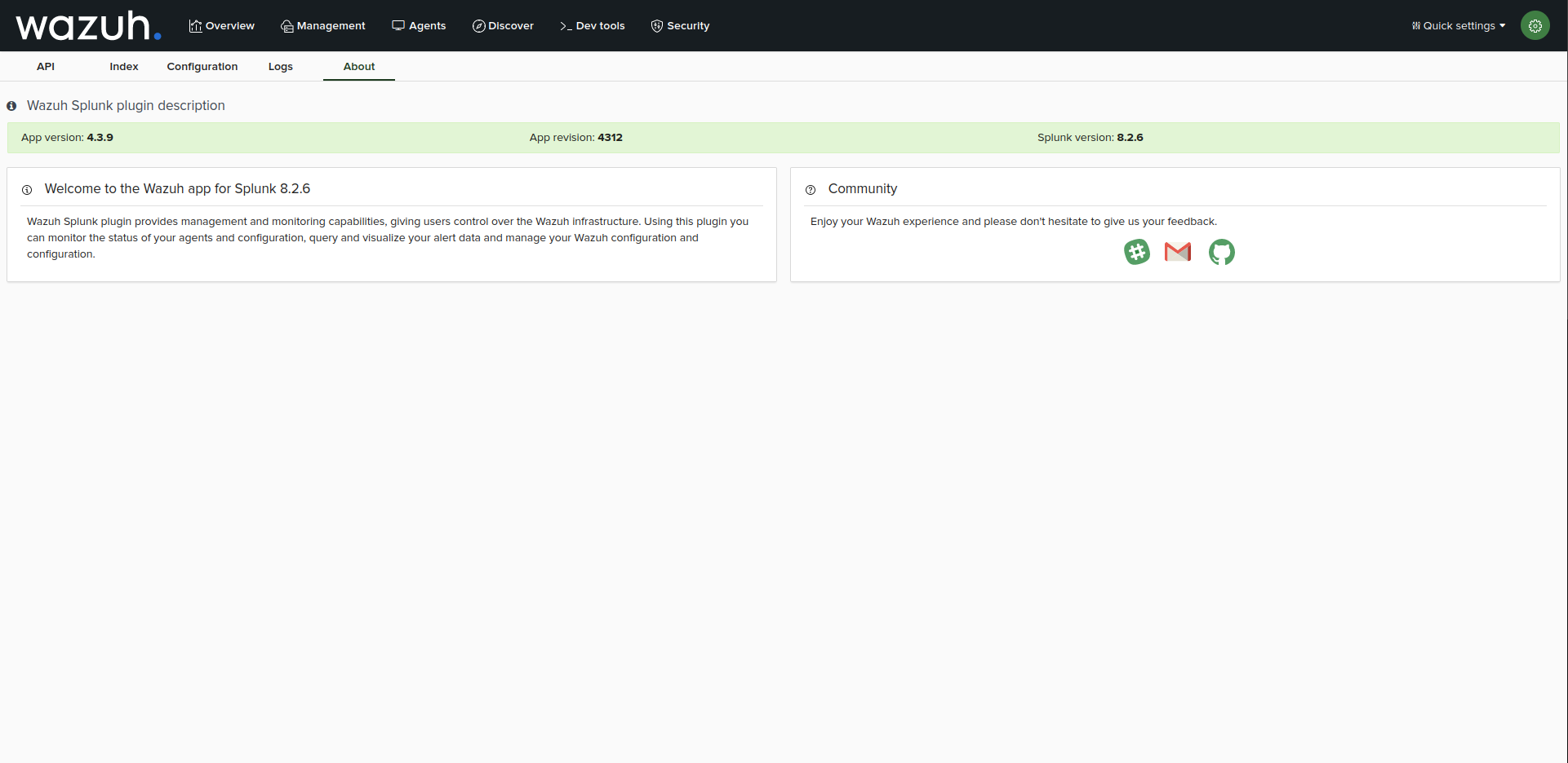 Release 4.3.9 - Release Candidate 1 - Splunk smoke tests · Issue #1376 ...