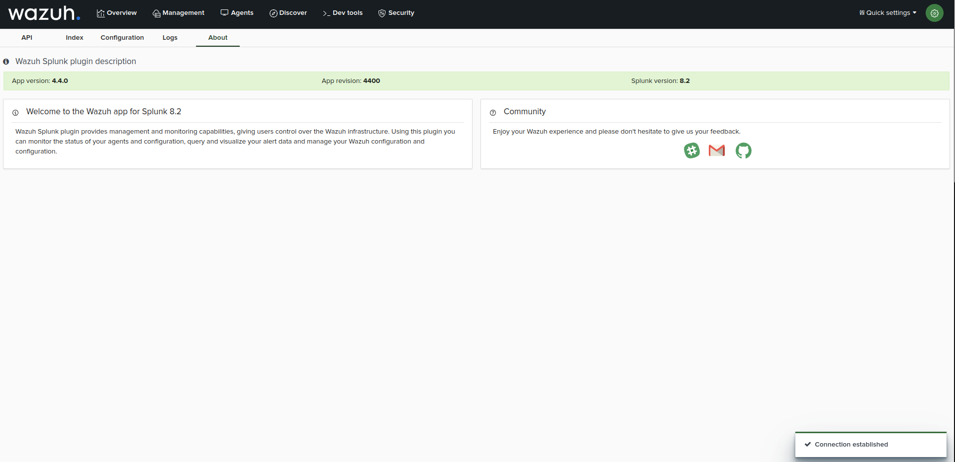 Release 440 Alpha 1 Splunk Ui Regression Testing · Issue 1386 · Wazuhwazuh Splunk · Github