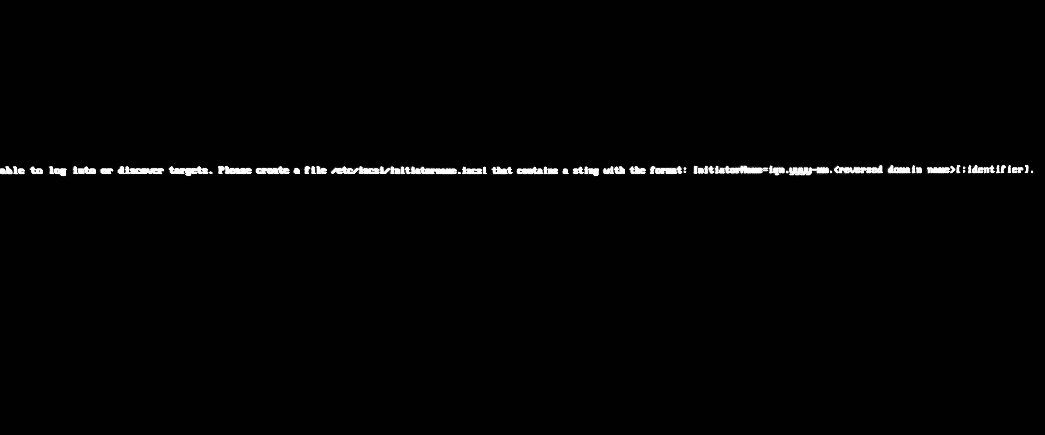Failed Usb Installation Warning Dracut Initqueue Timeout Starting Timeout Scripts · Issue