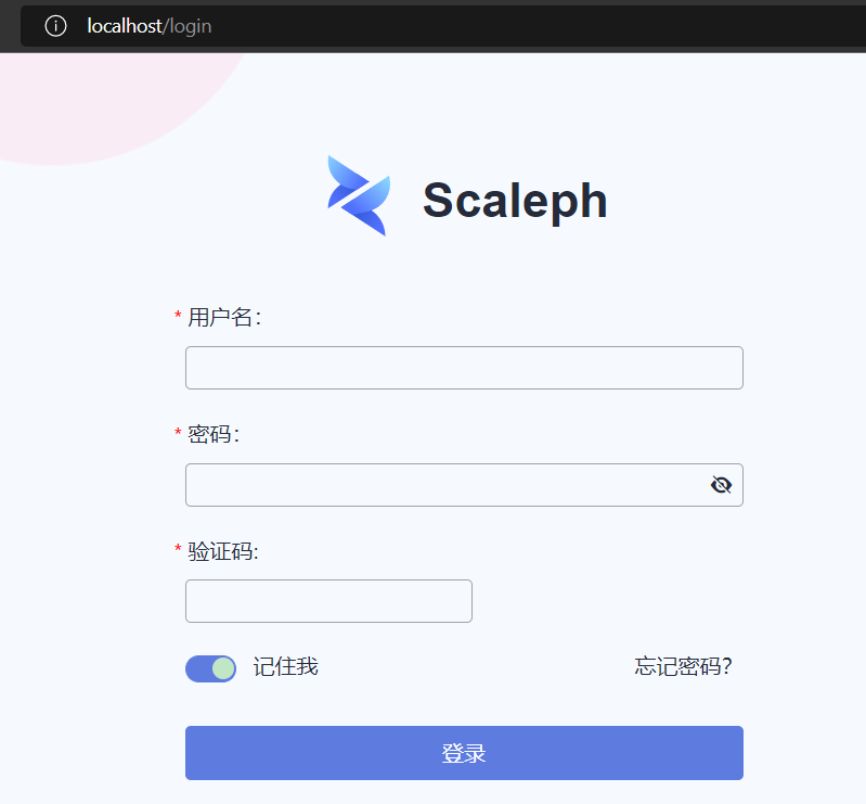 [Bug][docker]login need provide a code/Verification Code · Issue #151 · flowerfine/scaleph · GitHub