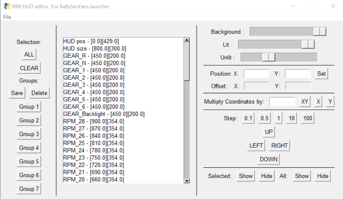 GitHub - Tomas-B5/RBR-HUD-EDITOR: Visual RBR HUDeditor. Made for ...