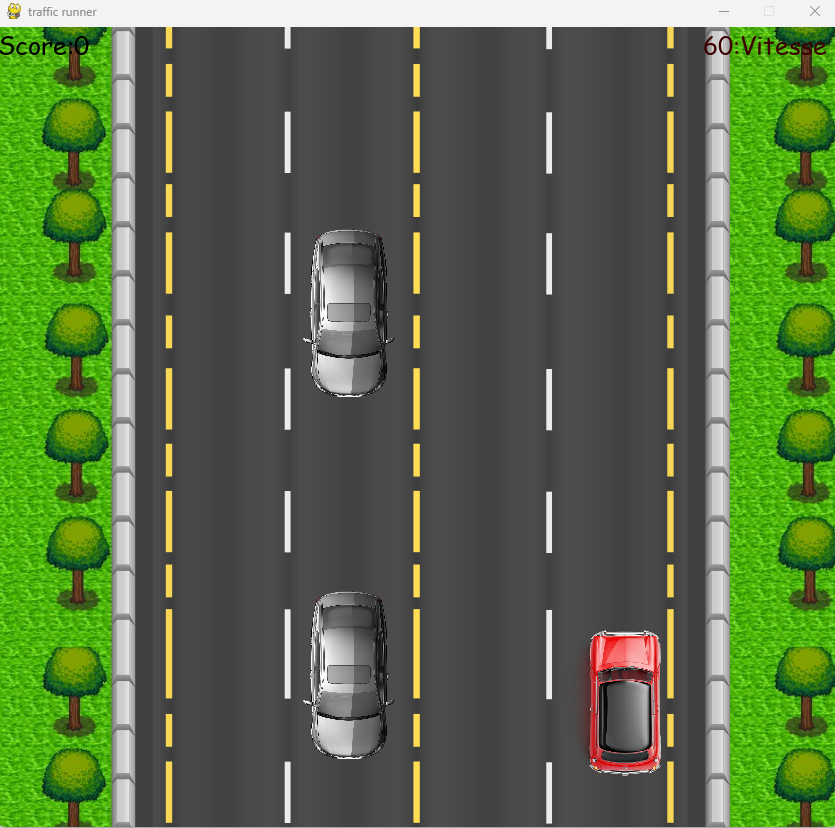 GitHub - Hamza-Bouzoubaa/2D-Car-Game: 2D car game using Pygame in python.