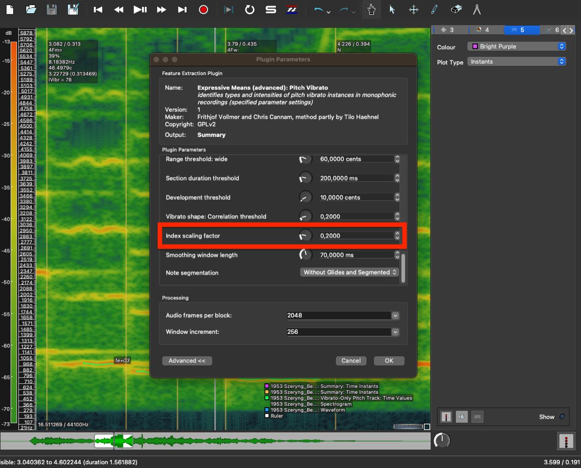 Unwanted rounding of parameter values for display · Issue #79 · sonic-visualiser/sonic ...